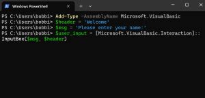 How To Create A Custom Input Box In PowerShell With Example Collecting Wisdom