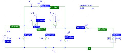 circuit for dc sweep simulation download scientific diagram