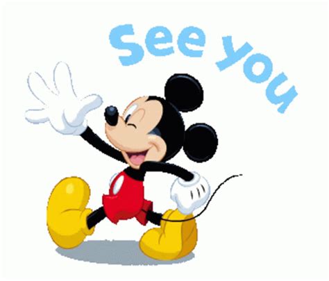 Mickey Mouse See You  Mickey Mouse See You Bye Discover And Share S