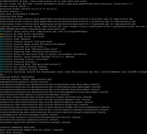 Updating The Gala Node Software On Ubuntu Linux Gala