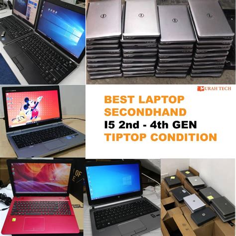 Secondhand MIX BRANDED LAPTOP DELL HP LENOVO ASUS Intel I Nd Th Gen Shopee Malaysia