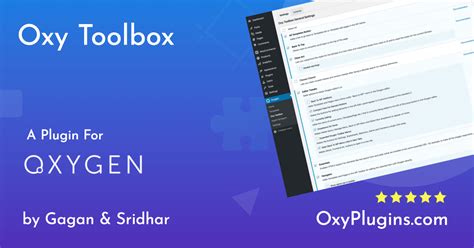 Discounted Oxygen Oxy Toolbox 160 Onlywordpress