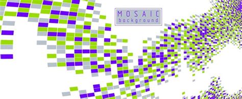 Premium Vector Dimensional Vector Design Of Great Artistic Mosaic Square Tiles 3d Abstract