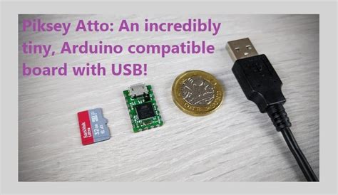 Piksey Atto An Incredibly Tiny Arduino Compatible Board With Usb