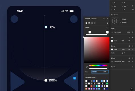 Shapes Gradients And Strokes Ui Ux Design With Mobbin And Figma Designcode