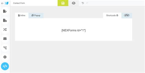 Using The Nex Forms Shortcode Nex Forms Using The Nex Forms Shortcode Nex Forms