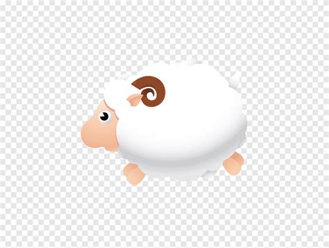 양 만화 일러스트 레이 션 만화 양 만화 캐릭터 만화 Png Pngegg