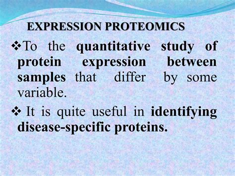 Proteomics And Protein Protein Interaction PPTX