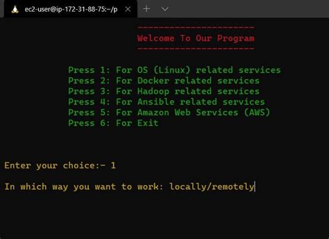 Menu Driven Automation Program Using Python By Akshansh Singh Medium