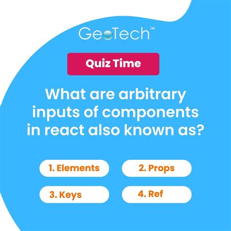 Geotech Infoservices Pvt Ltd On Linkedin Quiztime Reactjs