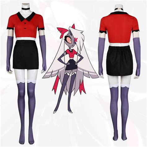 Vaggie Cosplay Costume Hazbin Hotel Cosplay Costume Halloween Women