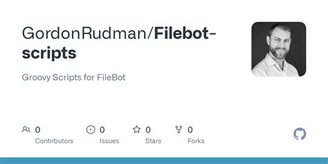 GitHub GordonRudman Filebot Scripts Groovy Scripts For FileBot