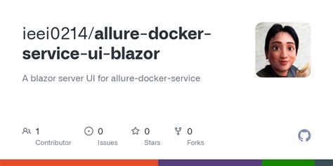 Github Ieei0214allure Docker Service Ui Blazor A Blazor Server Ui For Allure Docker Service