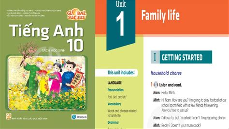 Tiếng Anh 10 Global Success (Kết Nối) - Unit 1 Family Life - I. Getting Started - Mới 2022 - YouTube