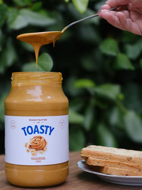 Toasty “ტოსტი” არაქისის კარაქი 🧡 Instagram
