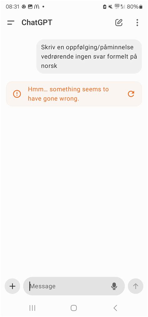 hmm something seems to have gone wrong chatgpt openai