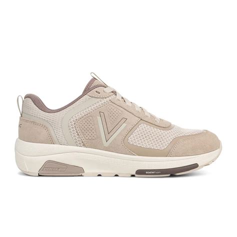 Vionic Walk Strider Knit Sneaker Women Lucid Beige The Heel Shoe