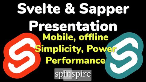 introduction to svelte and sapper a presentation at jaxnode youtube
