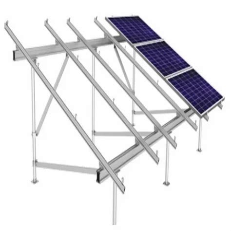 Module Mounting Structure Solar Module Mounting Structure Manufacturer From Ahmedabad