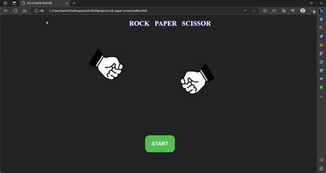Built A Fun And Interactive Game Of Stone Paper Scissors Harshada Garudkar Posted On The Topic