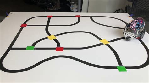 Blocklyprop With Activitybot 360 Robot Line Following With Colorpal Youtube