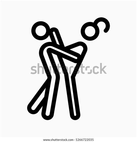 Outline Sex Position Pixel Perfect Vector Stock Vector Royalty Free 1266722035 Shutterstock