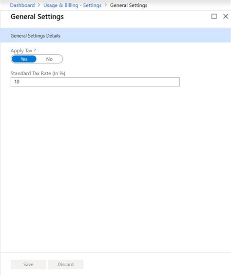 Settings 21013 Azure Stack Hub Billing