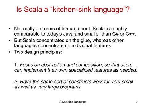 Ppt Scala A Scalable Language Powerpoint Presentation Free