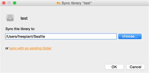 Syncing Existing Folders Seafile User Manual