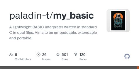 Github Paladin Tmybasic A Lightweight Basic Interpreter Written In