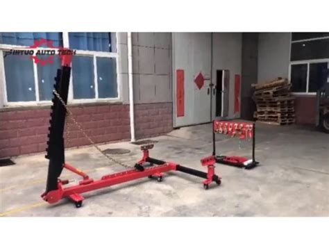 Xinjintuo Ce Approved Car Rotisserie Car Chassis Straightening Bench