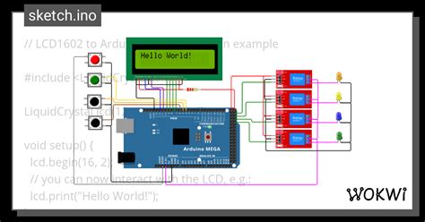 Relay Control 4 Wokwi Esp32 Stm32 Arduino Simulator Relay Control 4 Wokwi Esp32 Stm32 Arduino Simulator