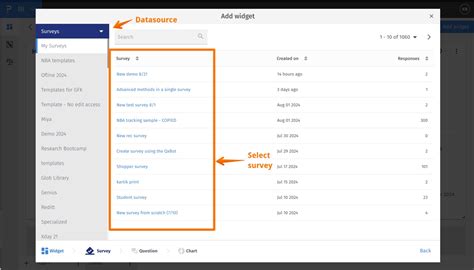 Scoring Trend Widget Questionpro Help Document