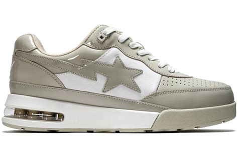 A Bathing Ape Bape Road Sta Beige White Mens 1j20 191 009 Bei