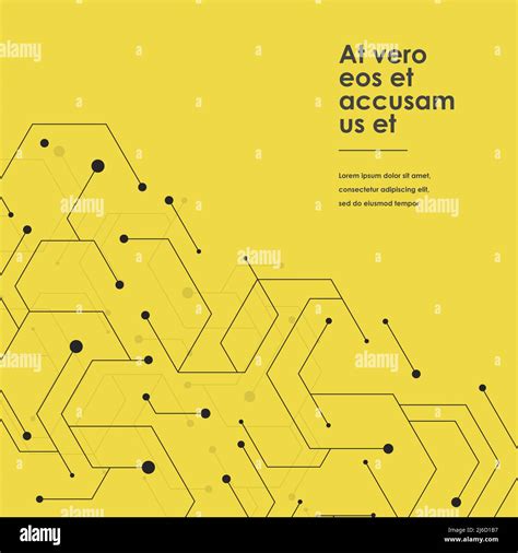 Science Network Pattern Connecting Lines And Dots On Simple Background Stock Vector Image And Art