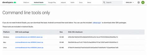 android sdk tools