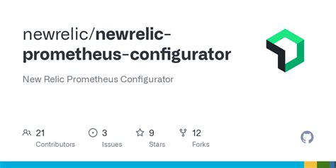 Github Newrelicnewrelic Prometheus Configurator New Relic Prometheus Configurator