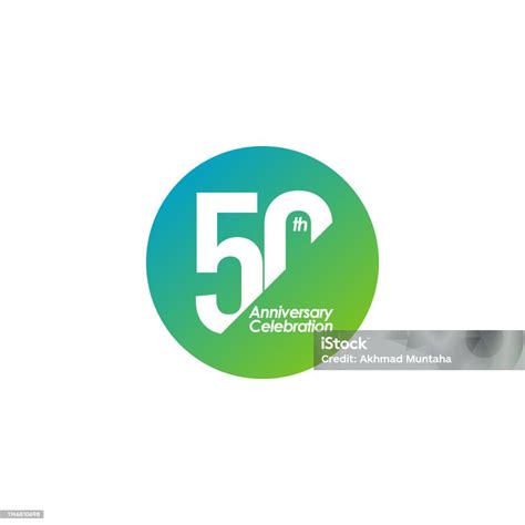 50 년 기념일 벡터 템플릿입니다 당신의 축 하를 위한 디자인 광고 포스터 배너 또는 인쇄를 위한 디자인 로고에 대한 스톡 벡터 아트 및 기타 이미지 Istock