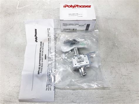Schneider Electric Polyphaser 900001 In Line Surge Filter Tbumlt Arres Typea