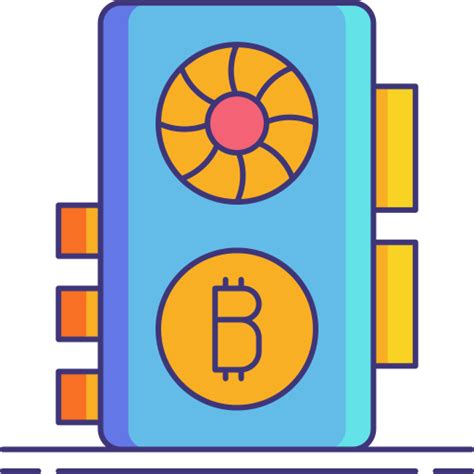Gpu Mining Flaticons Lineal Color Icon