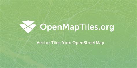 Openmaptiles Vector Tiles From Openstreetmap Maptiler
