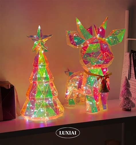 루시아이 오로라 프리즘 크리스마스 조명라이트 효과 Youtube