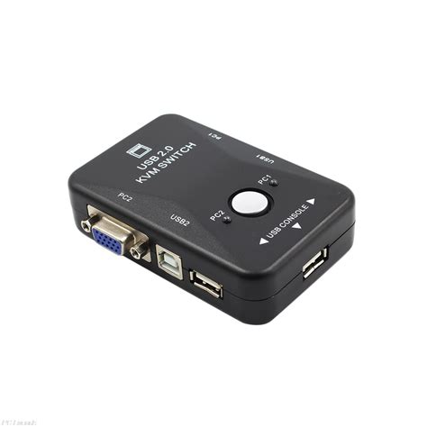 USB Port KVM Switcher Switch Box Mouse Keyboard VGA Video Monitor X Dinooz EStore