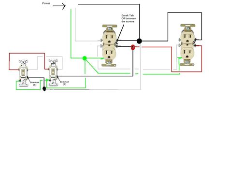 DIAGRAM Wiring A Light Switch And Outlet Together Diagram MYDIAGRAM ONLINE