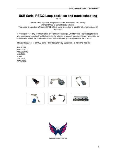 PDF 8 USB Serial RS232 Loop Back Test And Troubleshooting DOKUMEN TIPS