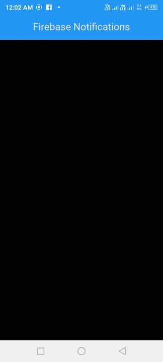 Flutter Dart Firebase Notifications Authentication Asiftaj