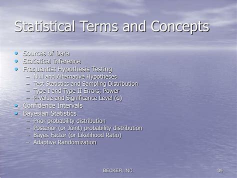 ppt introduction to statistics frequentist and bayesian approaches