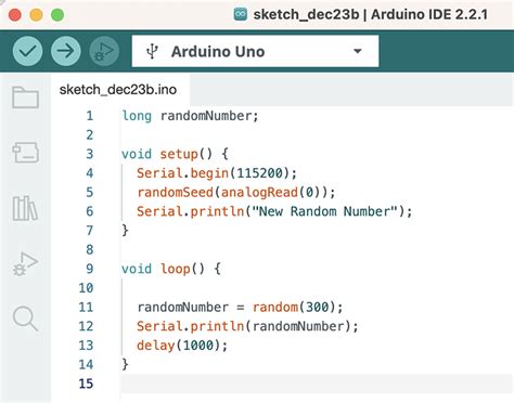 Create New Random Numbers While Running Program Programming Arduino