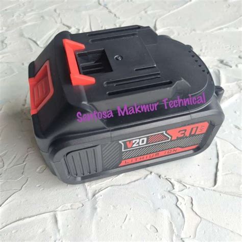 Jual V Ah Baterai Battery Cordless Li Ion Lithium Ion Volt Ah Di Seller Sentosa Makmur