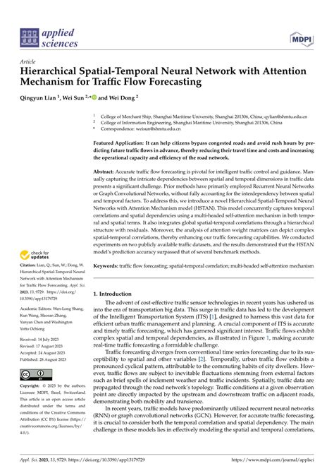 pdf hierarchical spatial temporal neural network with attention
